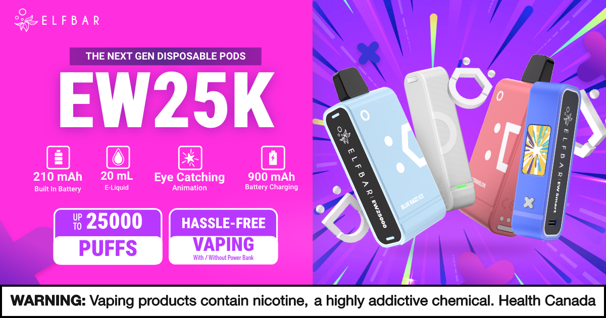 Elf Bar EW25K Disposable Pods | 6ixVape – 6ixvape