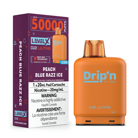 LEVEL X DRIP'N G2 ULTRA POD 50K PUFFS (ONTARIO) – 6ixvape